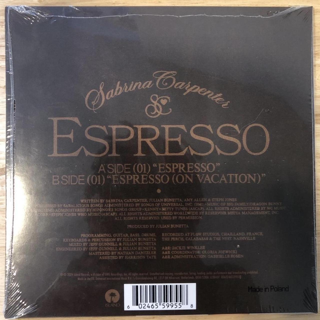 Sabrina Carpenter Expresso vinyl Brand new, still... - Depop