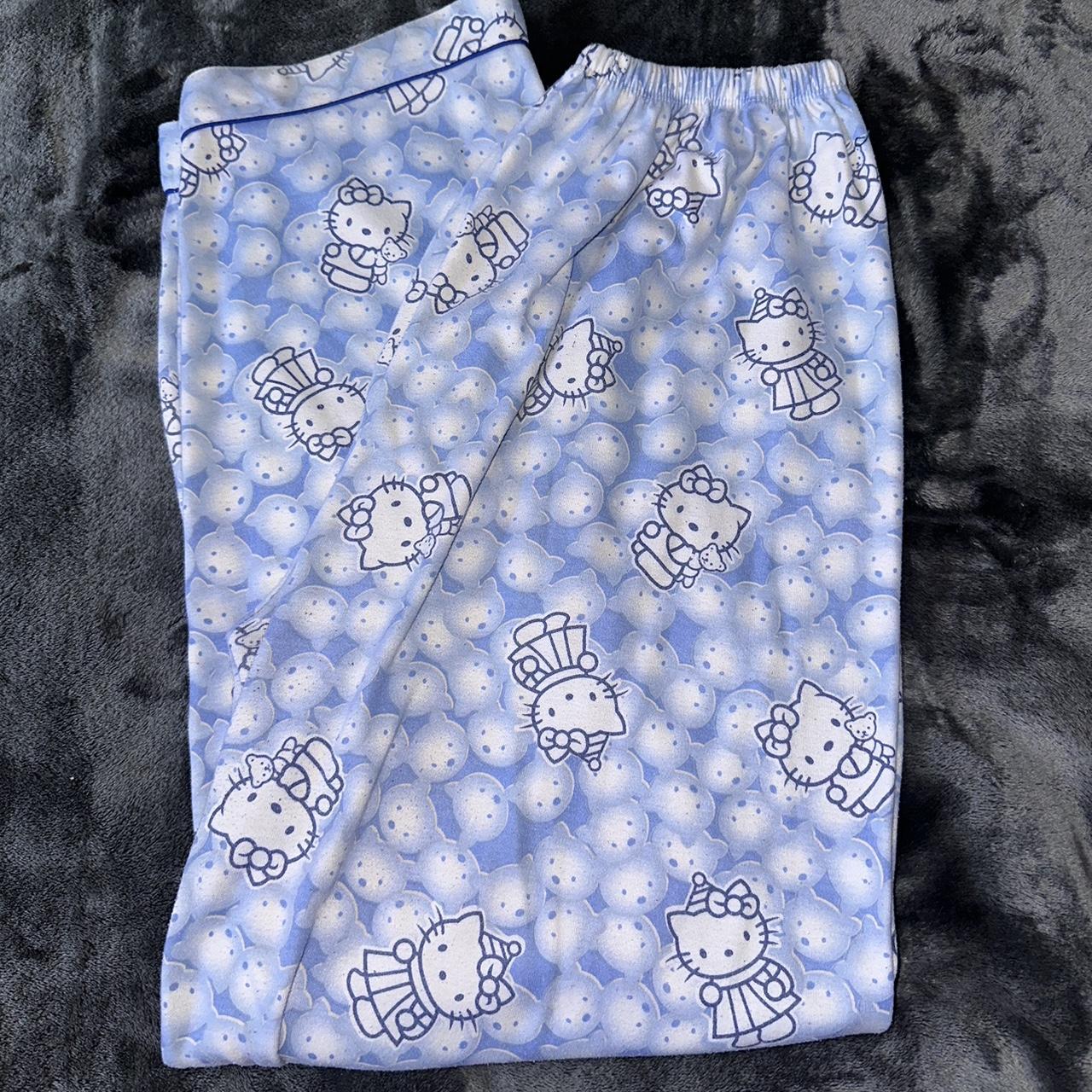 Cutest Hello Kitty pj pants in good condition size... - Depop