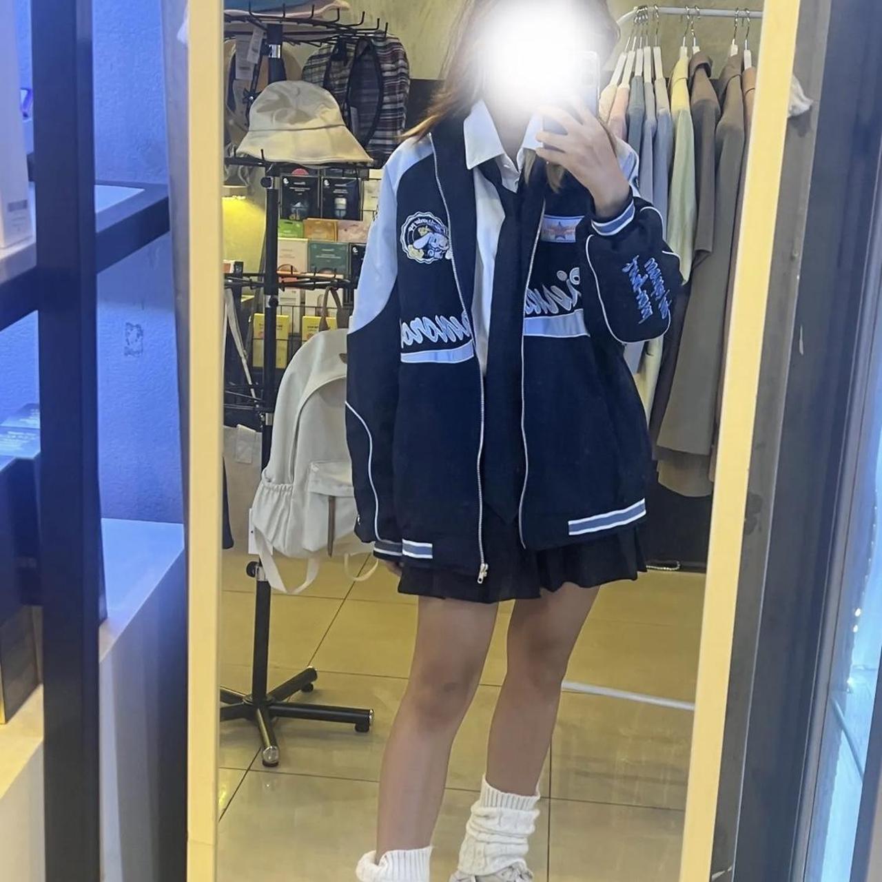 Cinnamoroll racing jacket Tags: Sanrio anime punk... - Depop