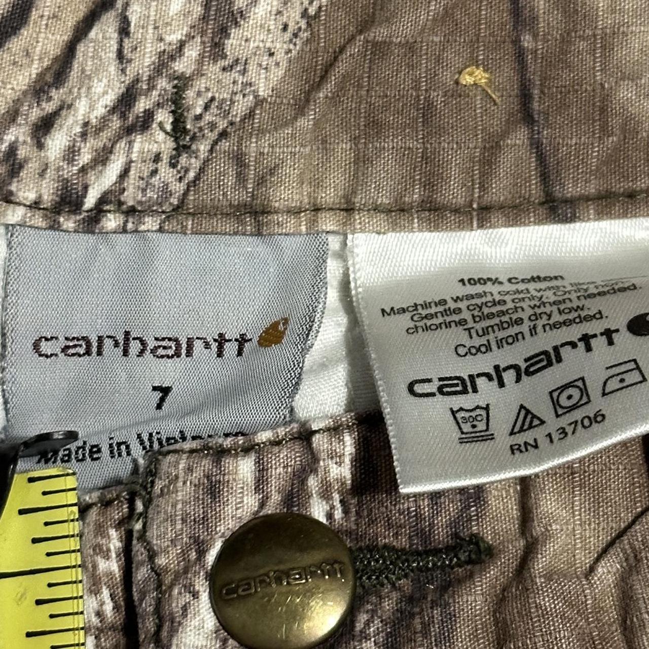 - Carhartt Boys Realtree Cargo Shorts Size Youth 7... - Depop