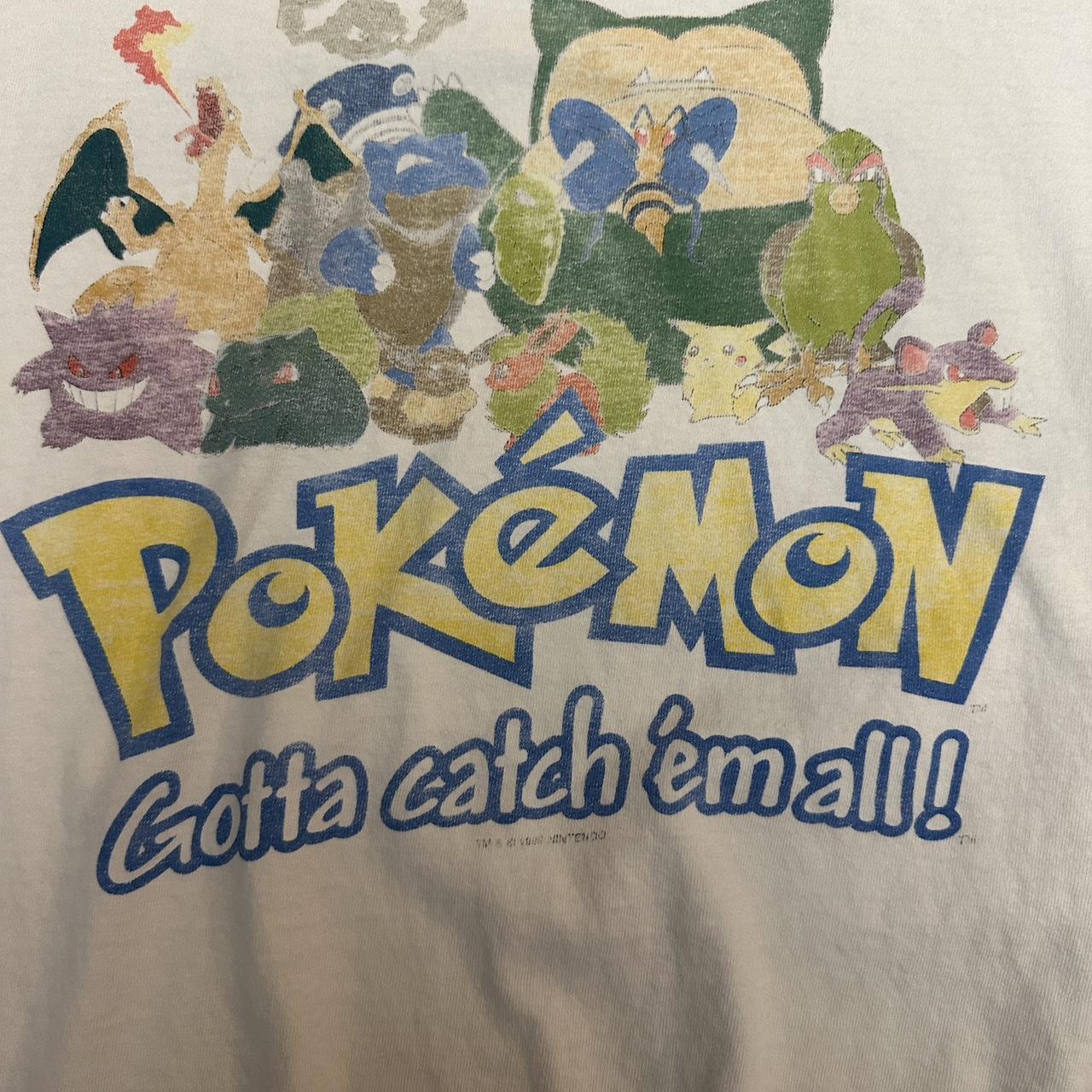 1992 Pokémon Nintendo Vintage Shirt Youth Xl Fits - Depop