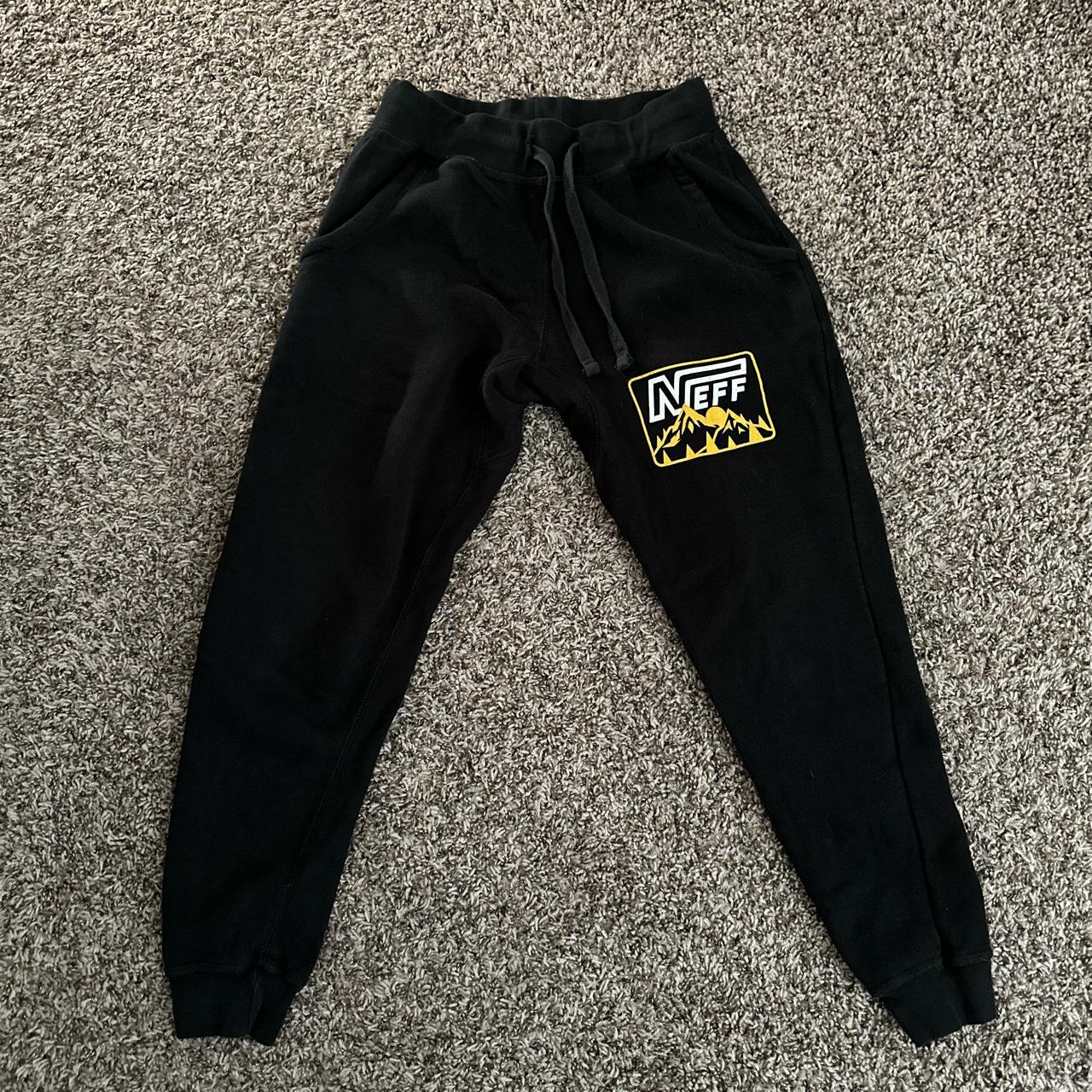 Neff sweatpants Size on pants: S Worn a decent... - Depop