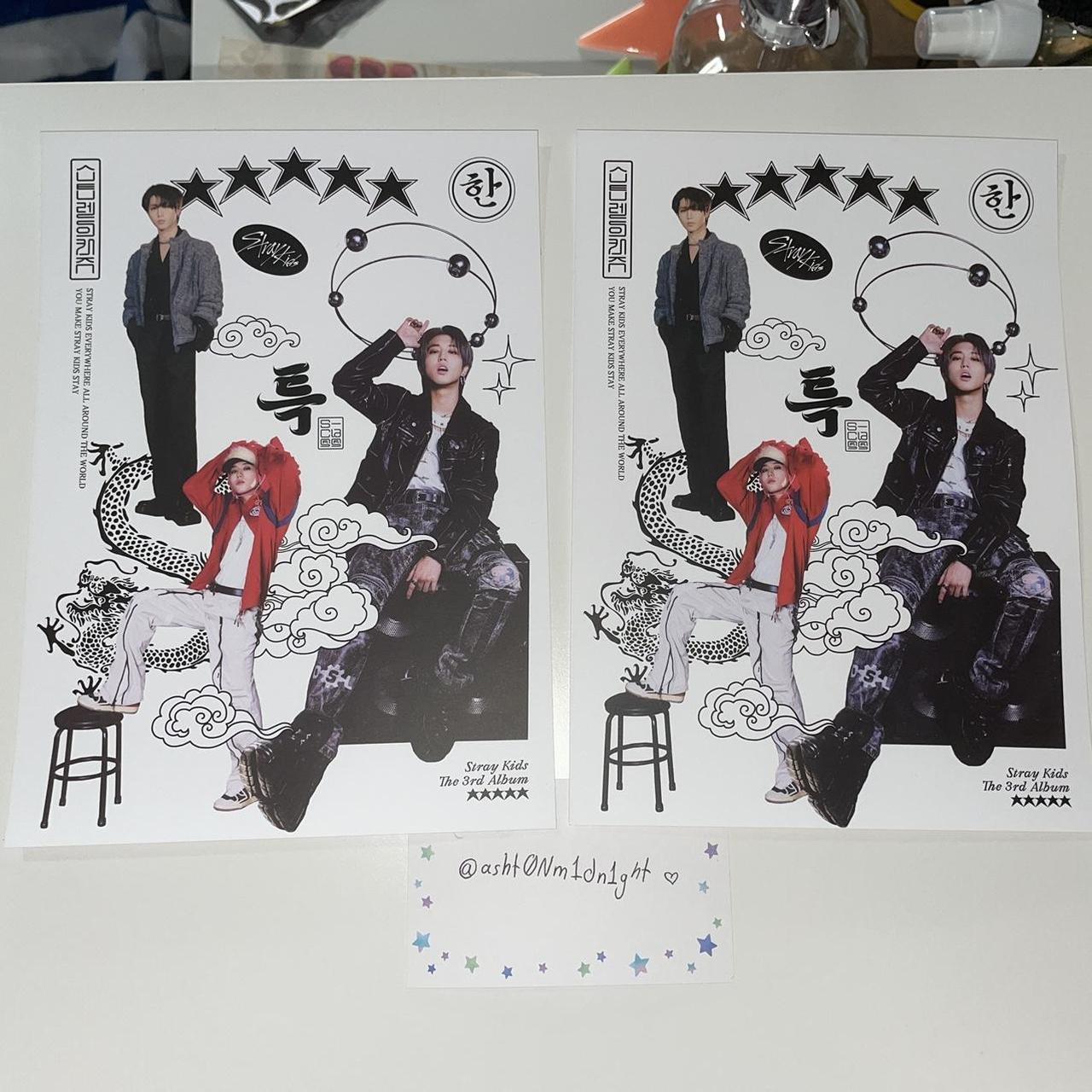 Han Stray Kids 5star OOTD Postcard !!MY PAYPAL IS... - Depop