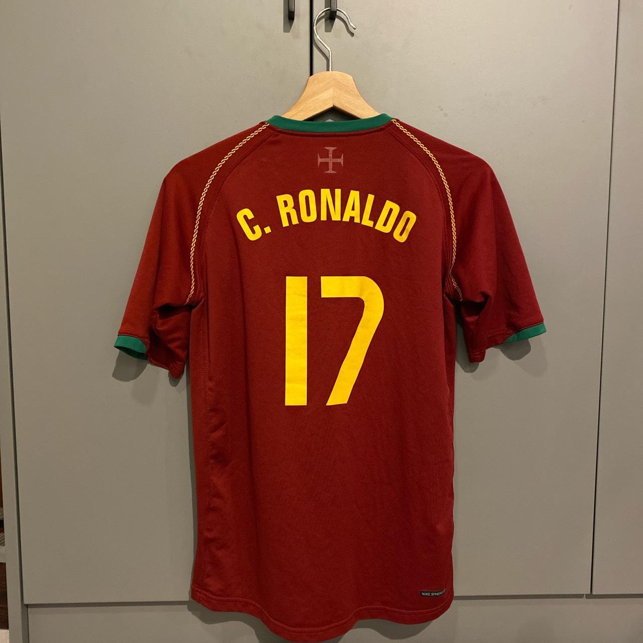 *ON SALE* Cristiano Ronaldo No. 17 Portugal Home... - Depop