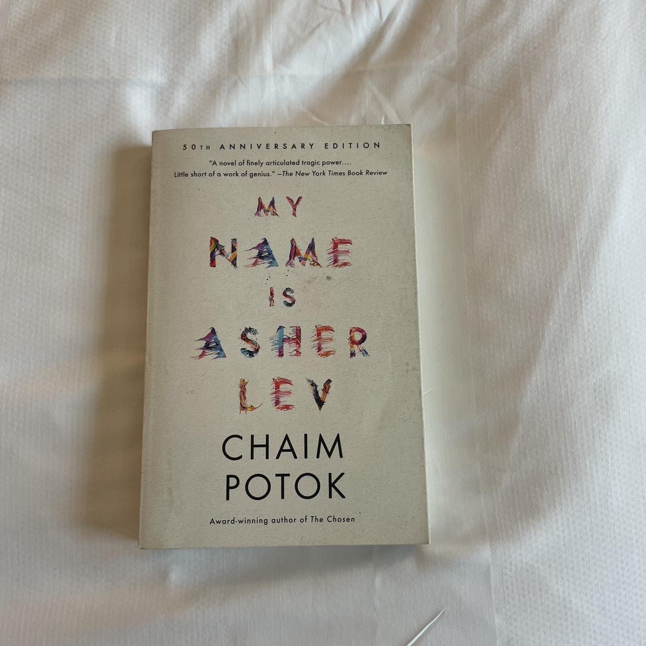 My Name Is Asher Lev by Chaim Potok - a novel about... | Depop