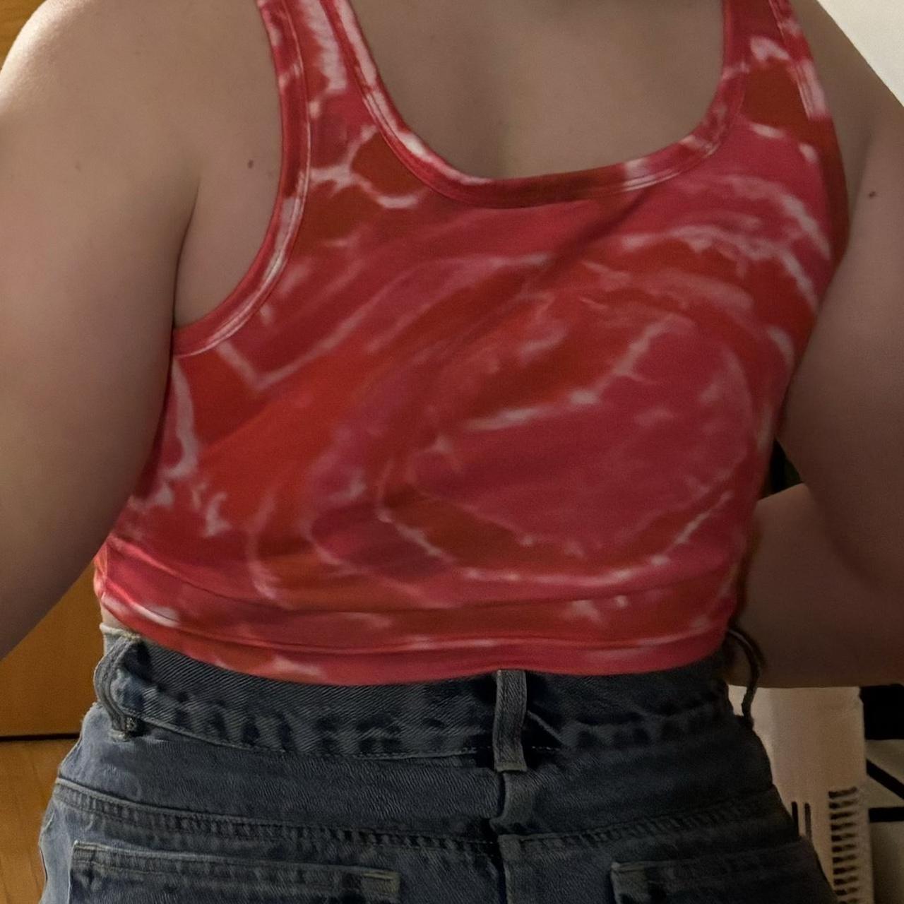 Cute pink heart top from shein. Only worn a few... - Depop