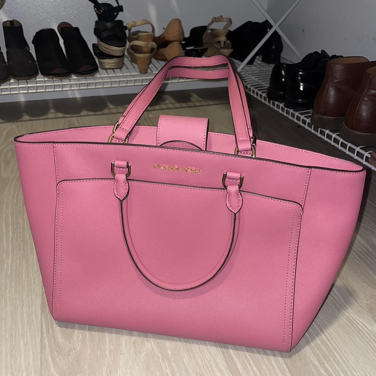 Pink Michael Kors bag, perfect condition. Never used... - Depop
