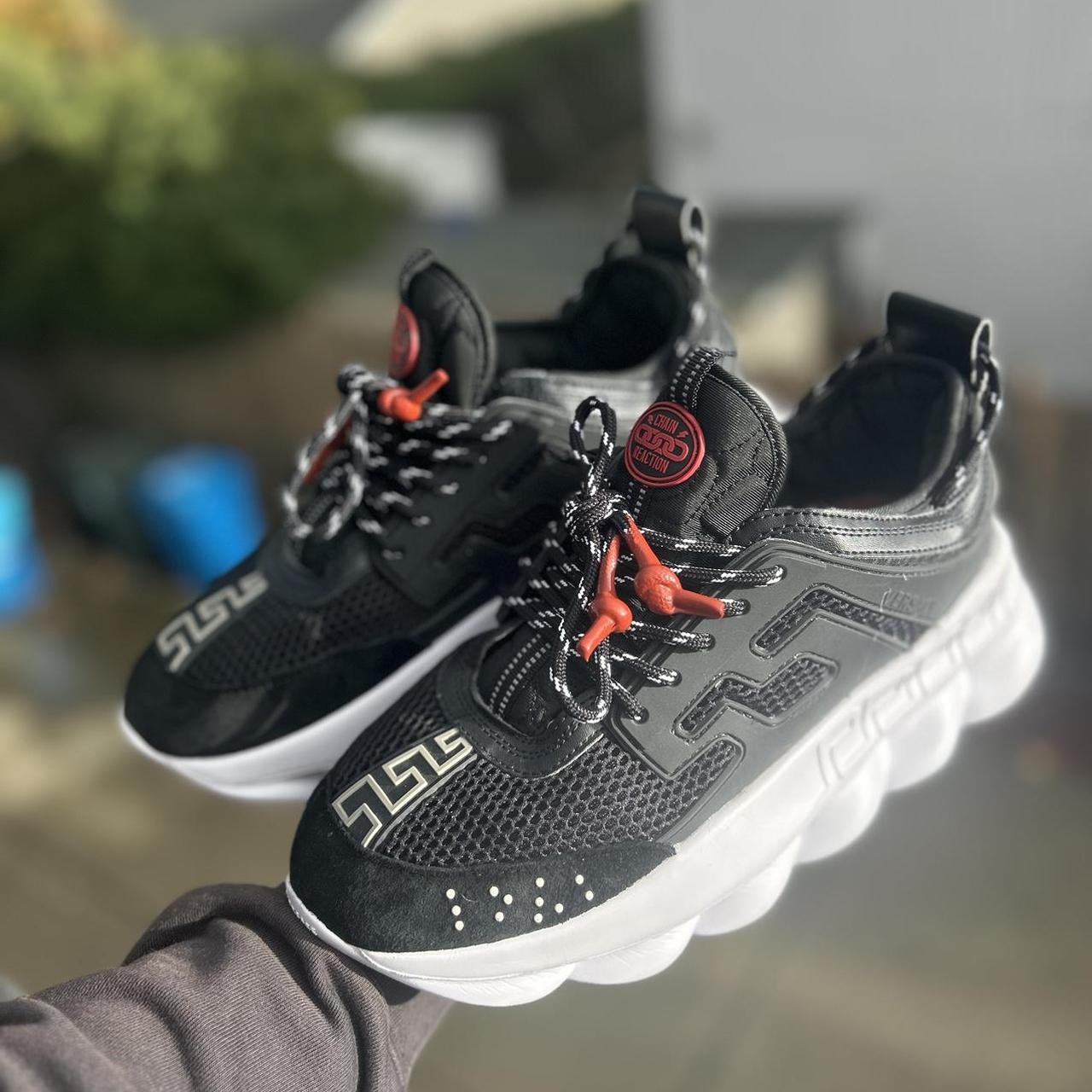 Versace Chain Reactions Worn 3 times - Depop