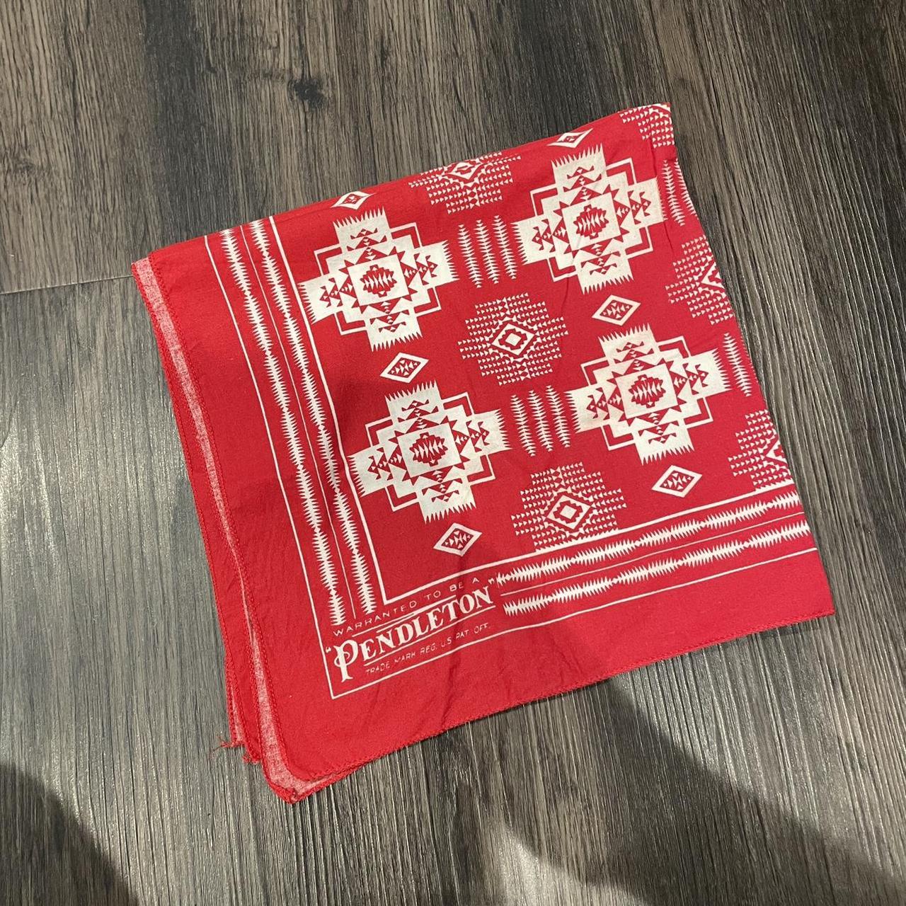 Vintage Pendleton bandana #vintage - Depop