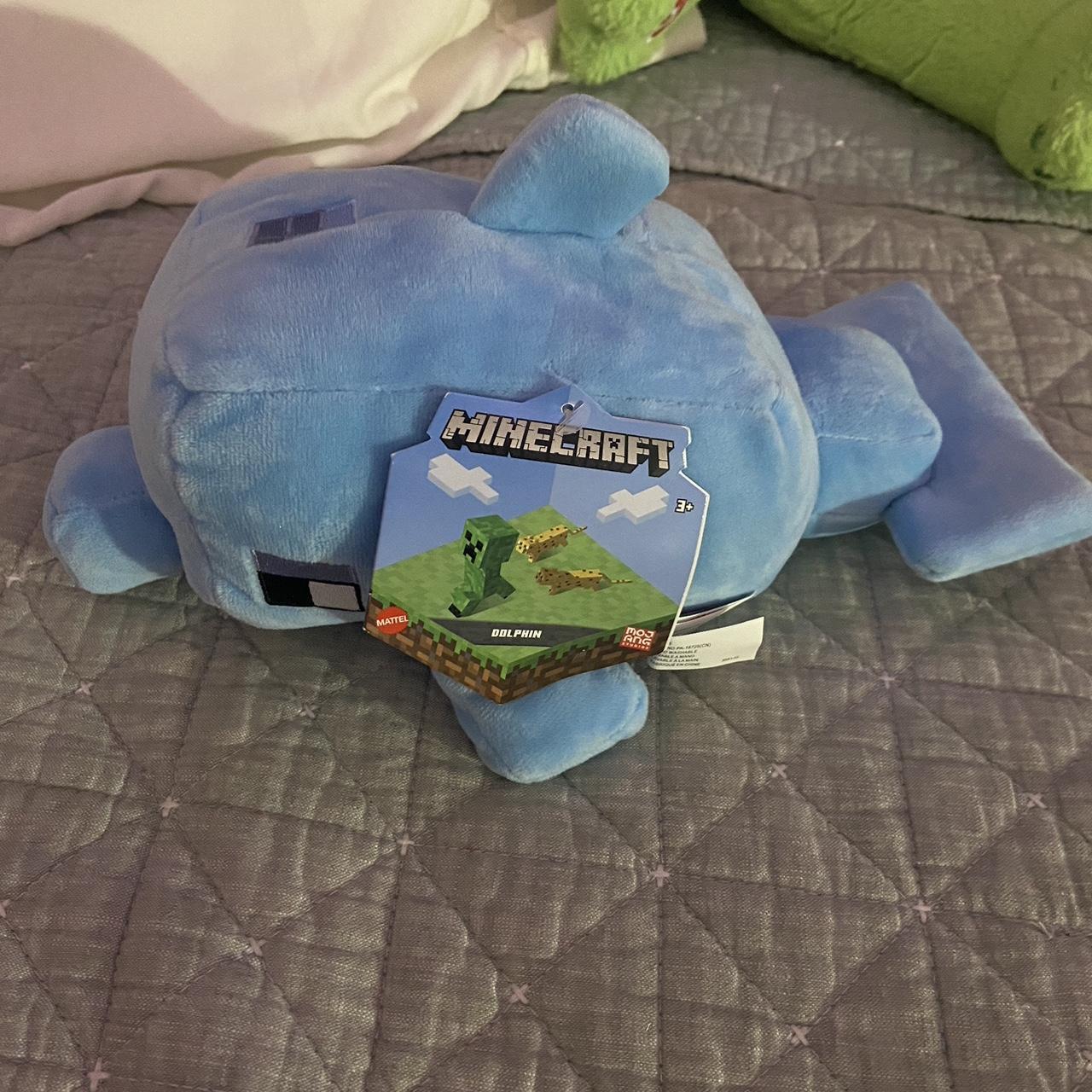 Minecraft Dolphin Plushie - Depop