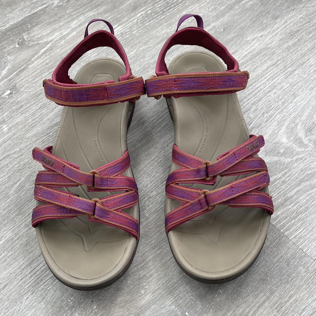 Teva Tirra Sandals Women’s Size 11 Hook and Loop... - Depop