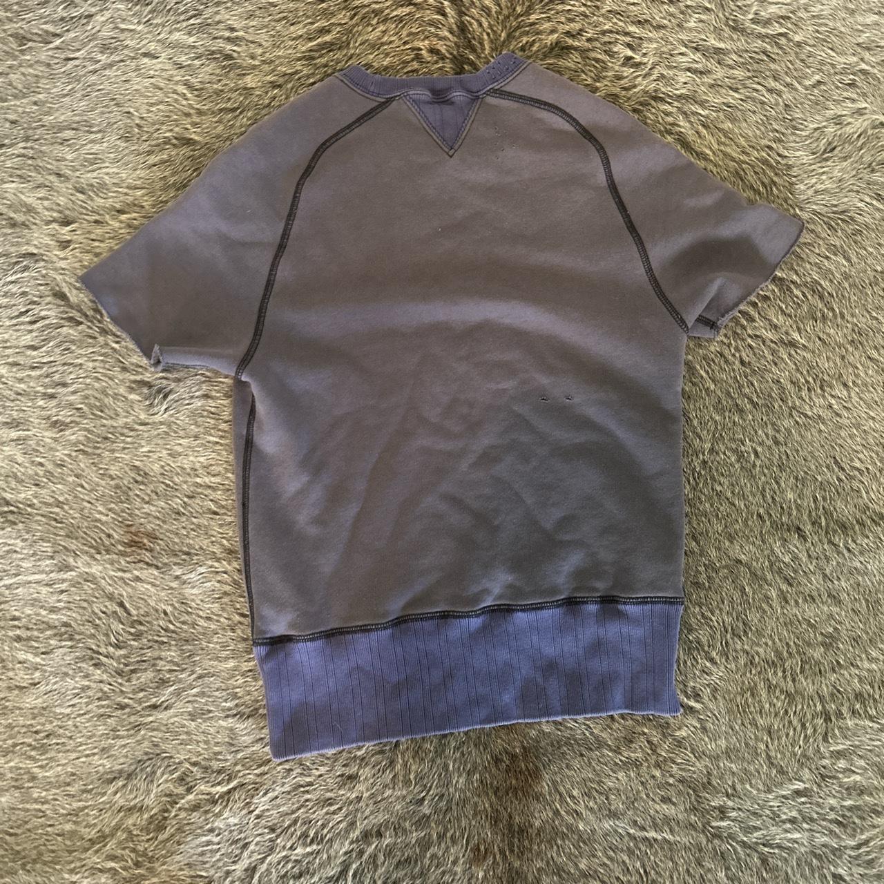 Custom distressed top Fits tight(person wearing is... - Depop