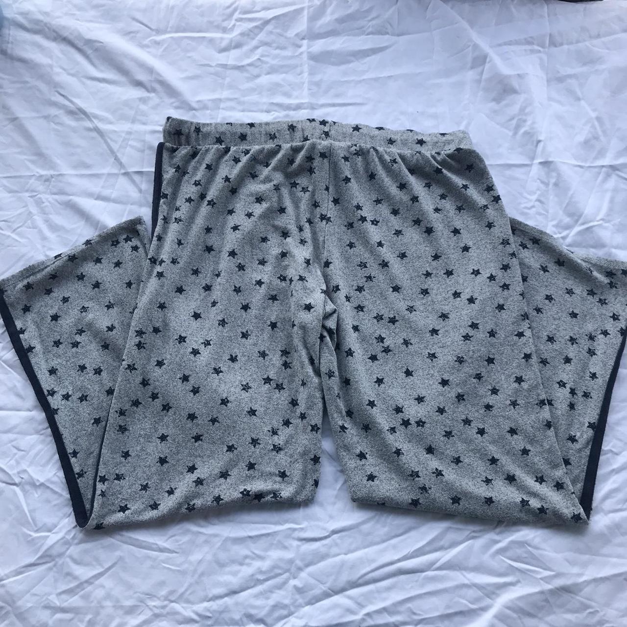 Star patterned pajama pants Im 5’6” and a 14 in... - Depop