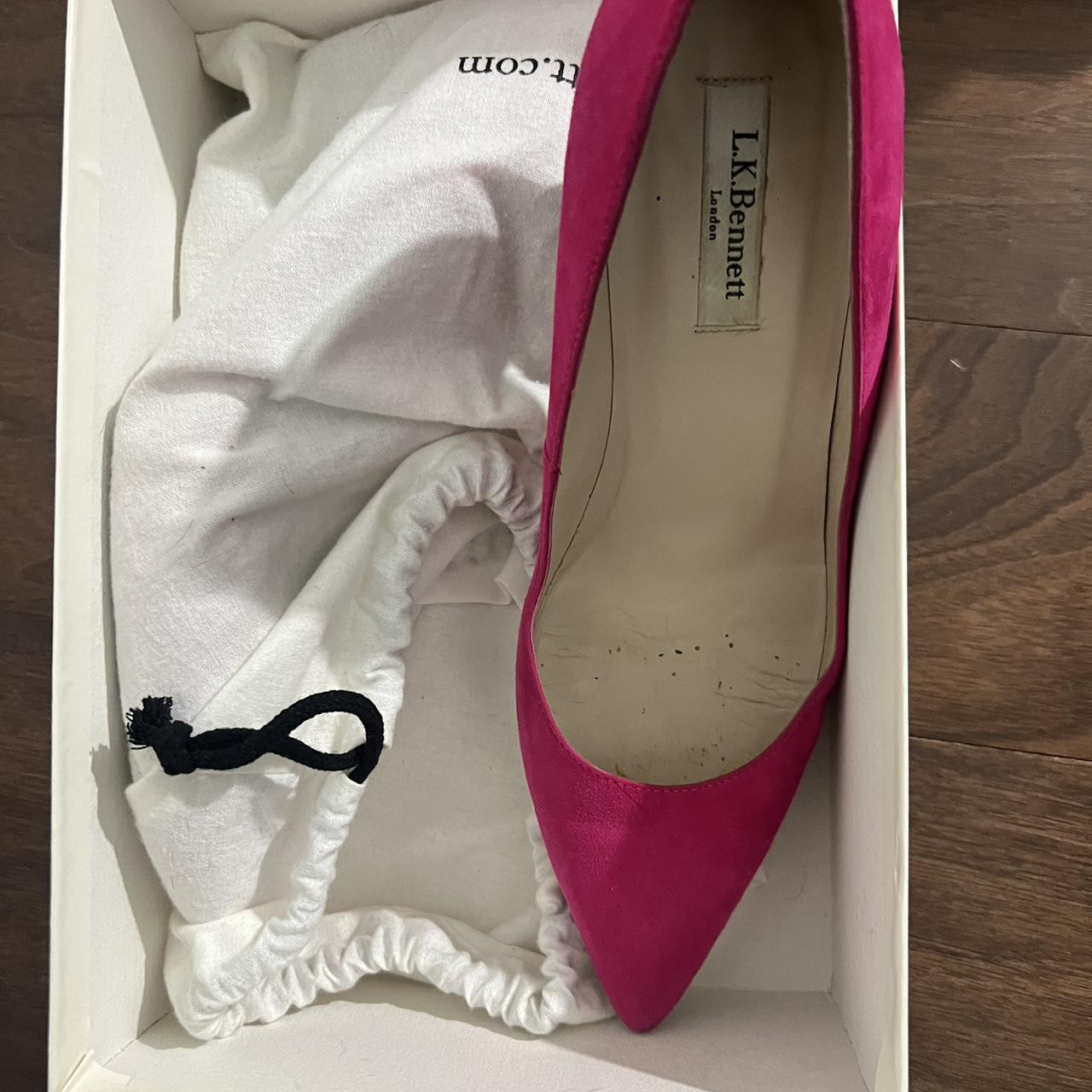 Hot Pink Pumps LK Bennett - Depop