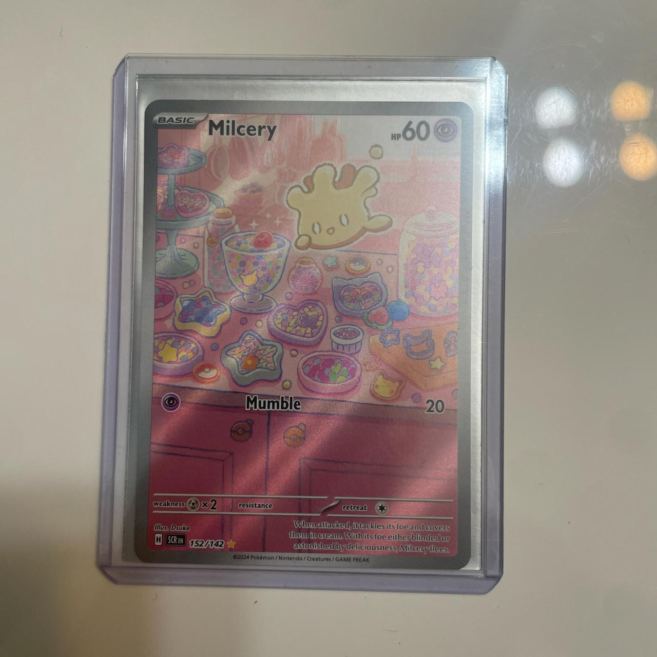 Milcery Pokémon TCG card #PokemonTCG | Depop