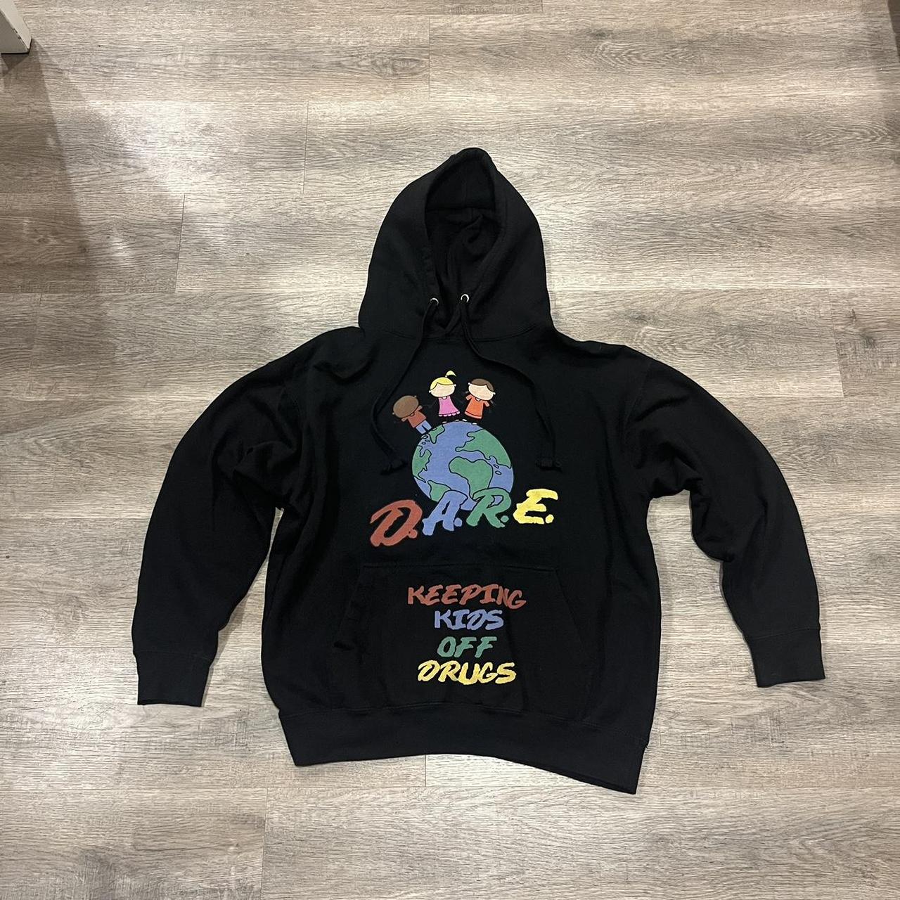 D.A.R.E hoodie | Size L - Depop