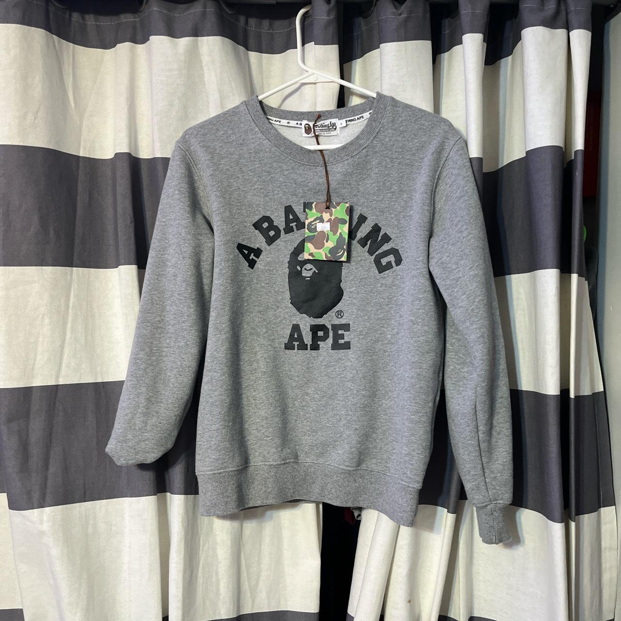 Bape crew neck comes with tags and og bag if i can... - Depop