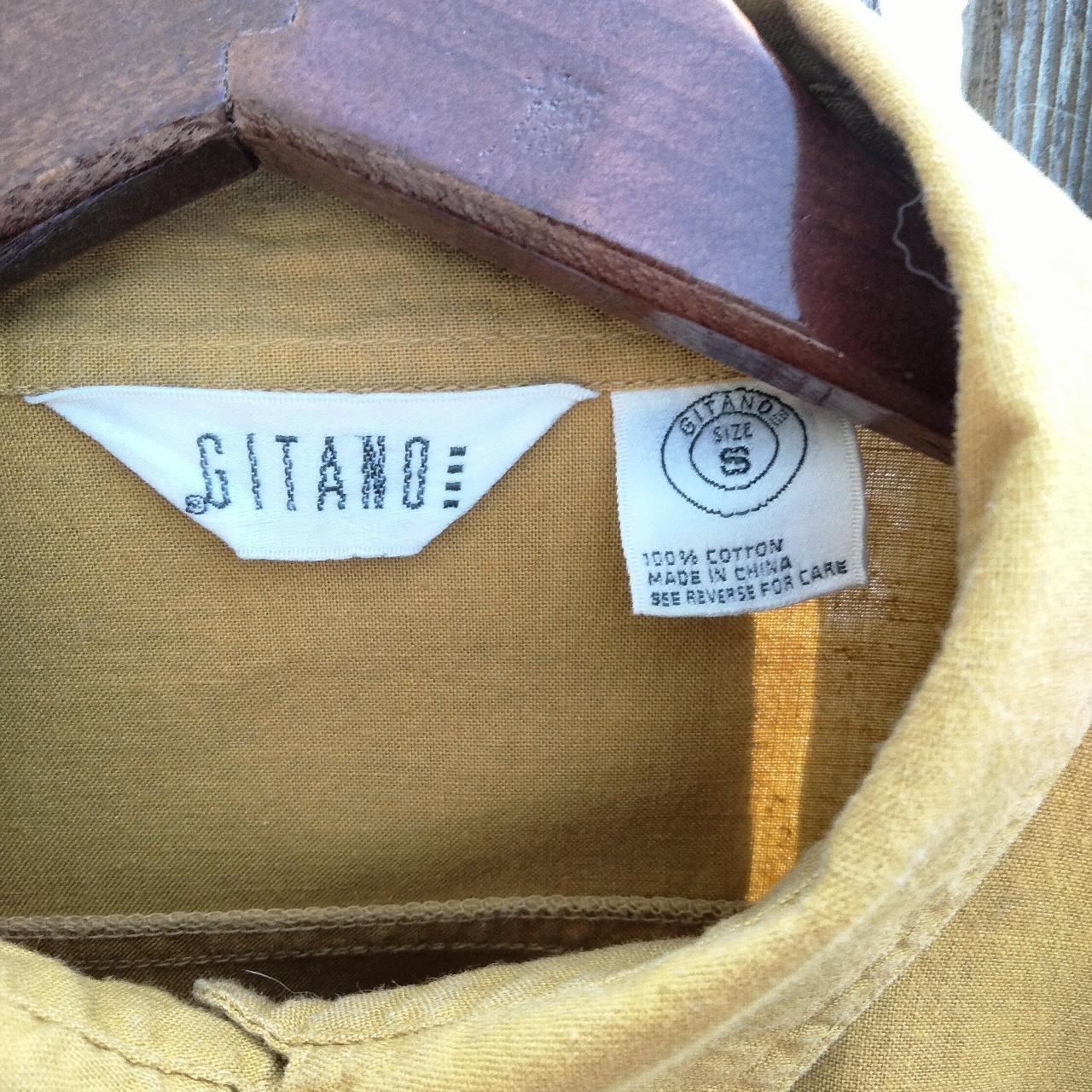 Gitano Men's Yellow Shirt | Depop