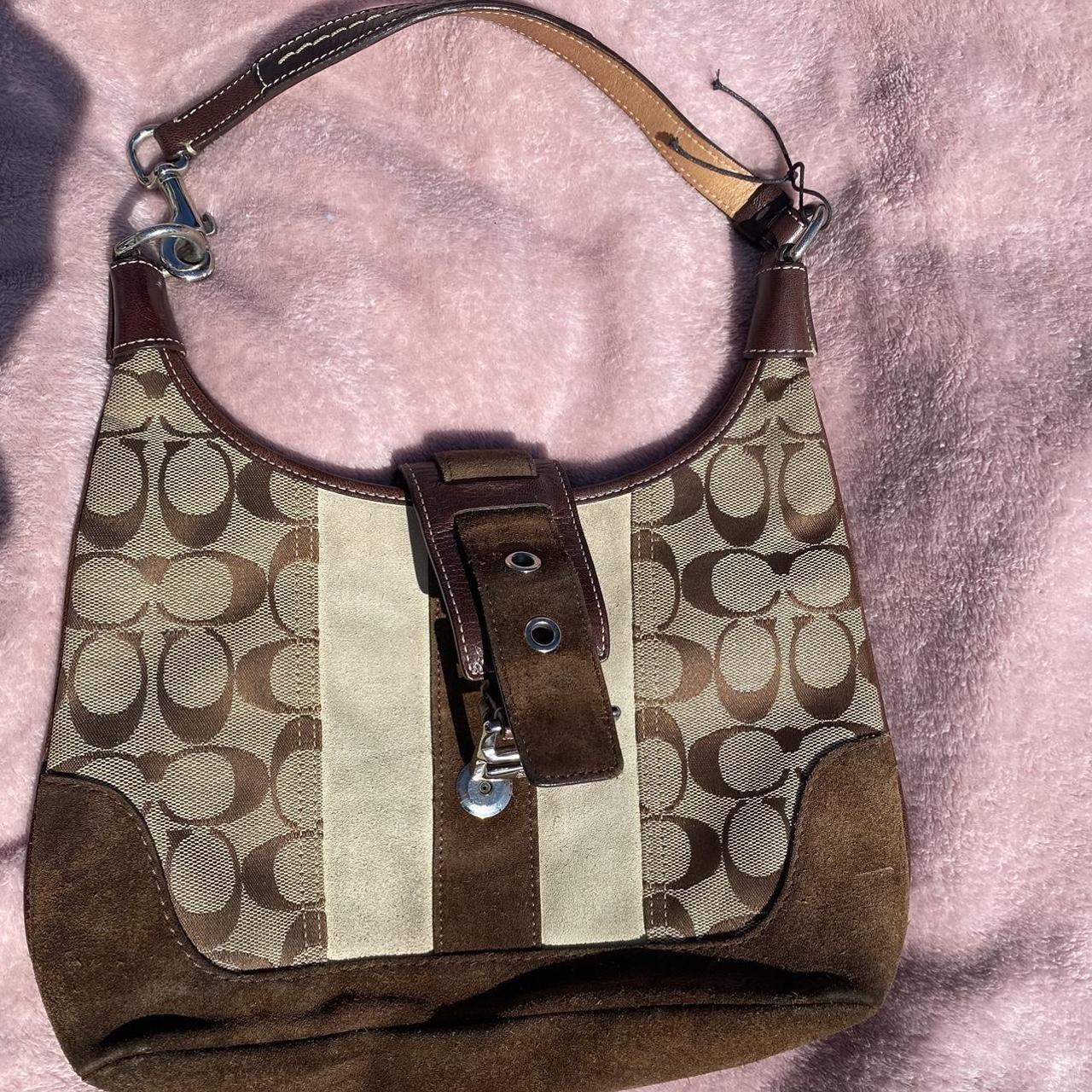 Mini coach purse Looks vintage -cute statement... - Depop