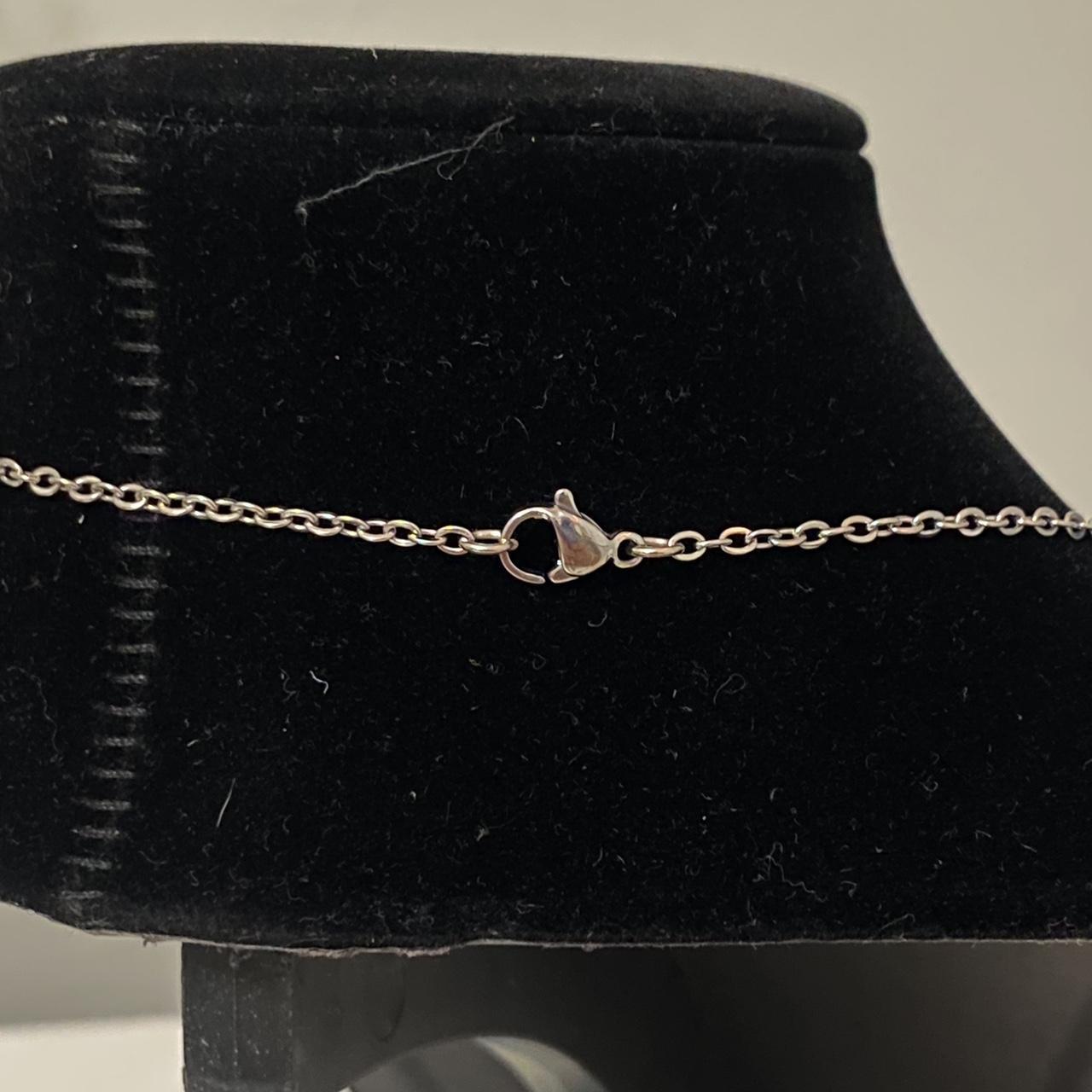 20 inch silver cross necklace! - Depop