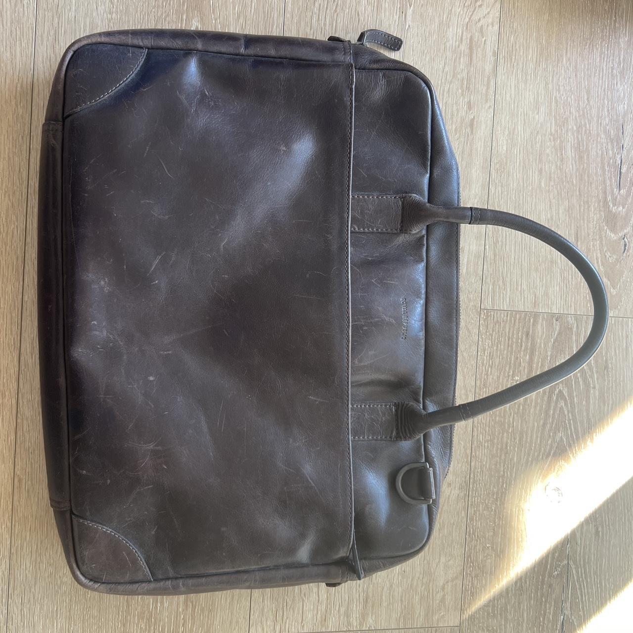 Royal RepubliQ Leather Bag - Depop