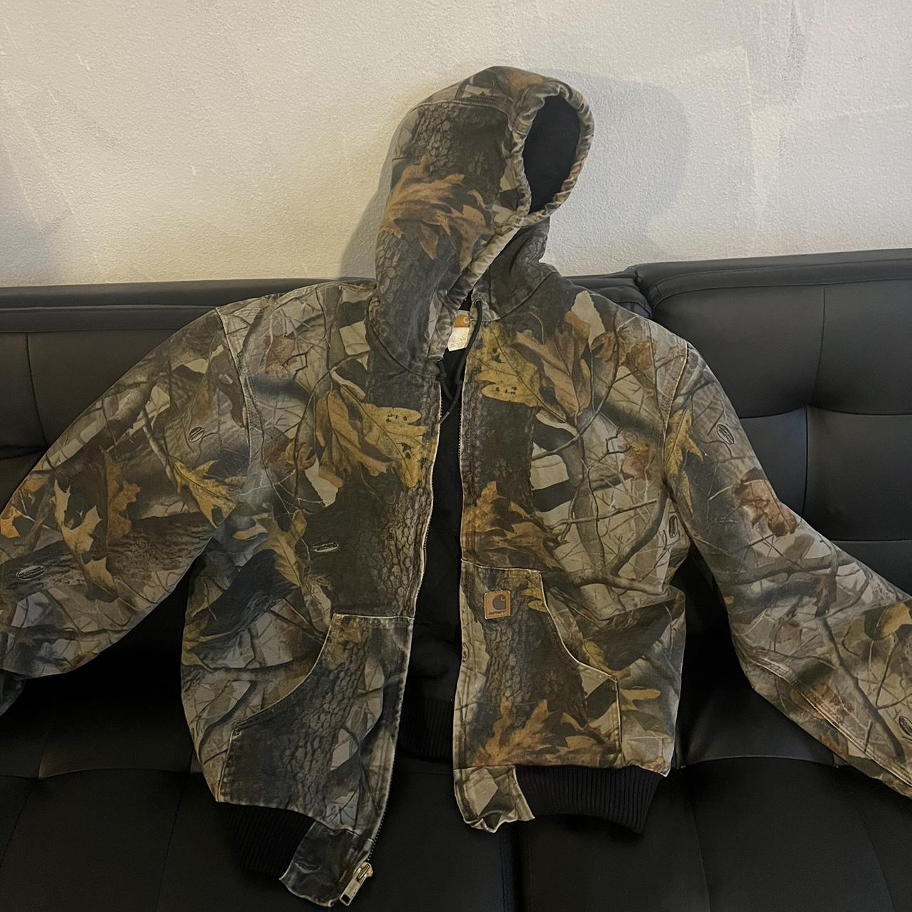 Vintage Carhartt x realtree collab camo... - Depop