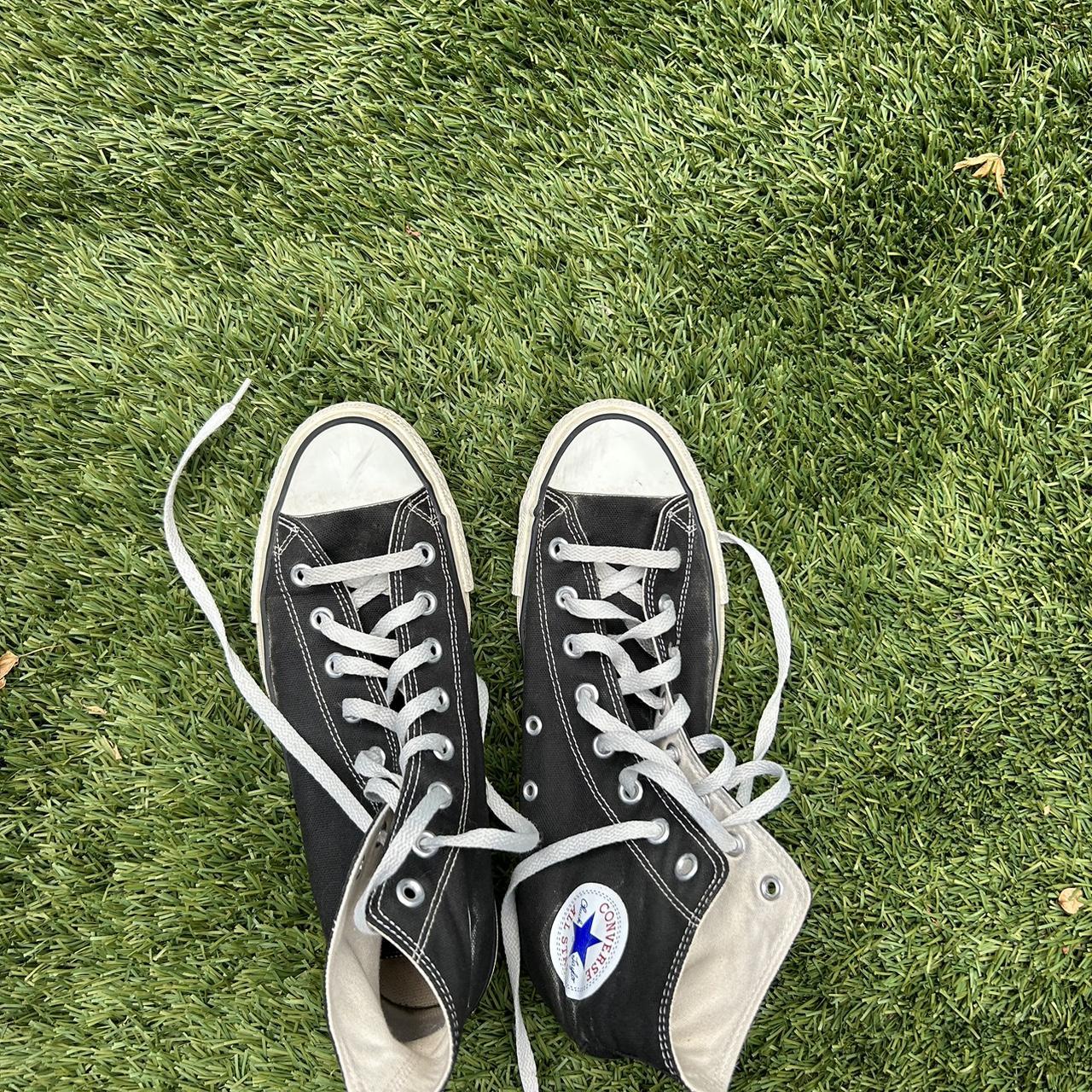 Converse J All Star Made in Japan Black High... - Depop