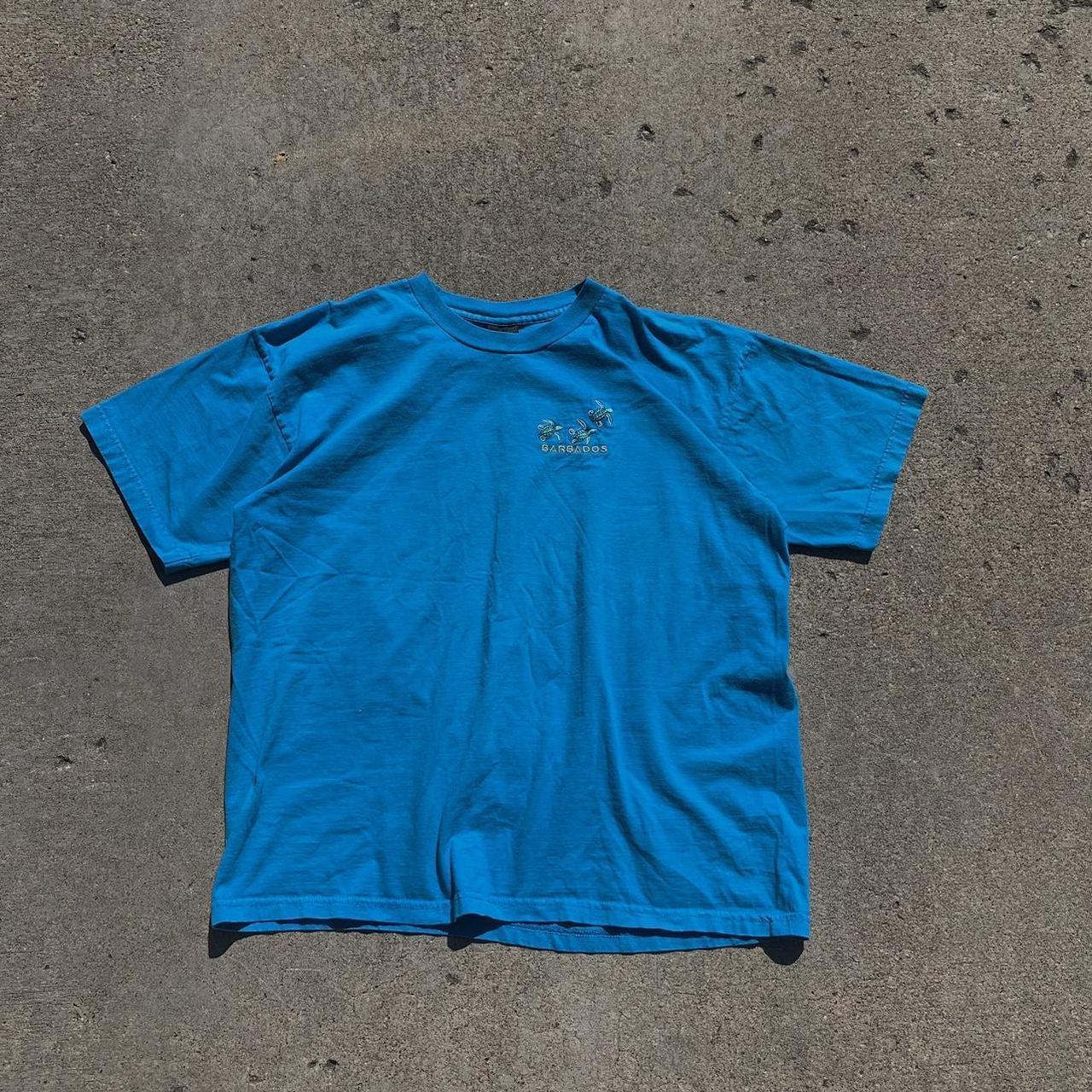 Vintage Barbados Tee fits like L same or next day... - Depop