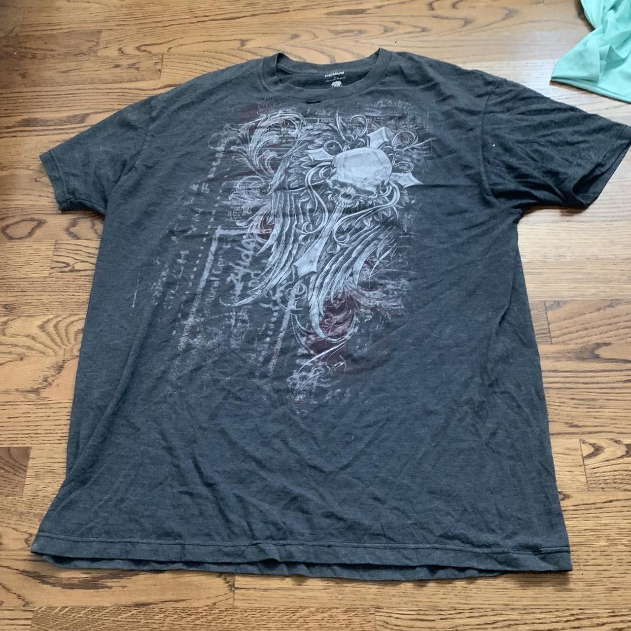 premium american original skull and cross design... | Depop