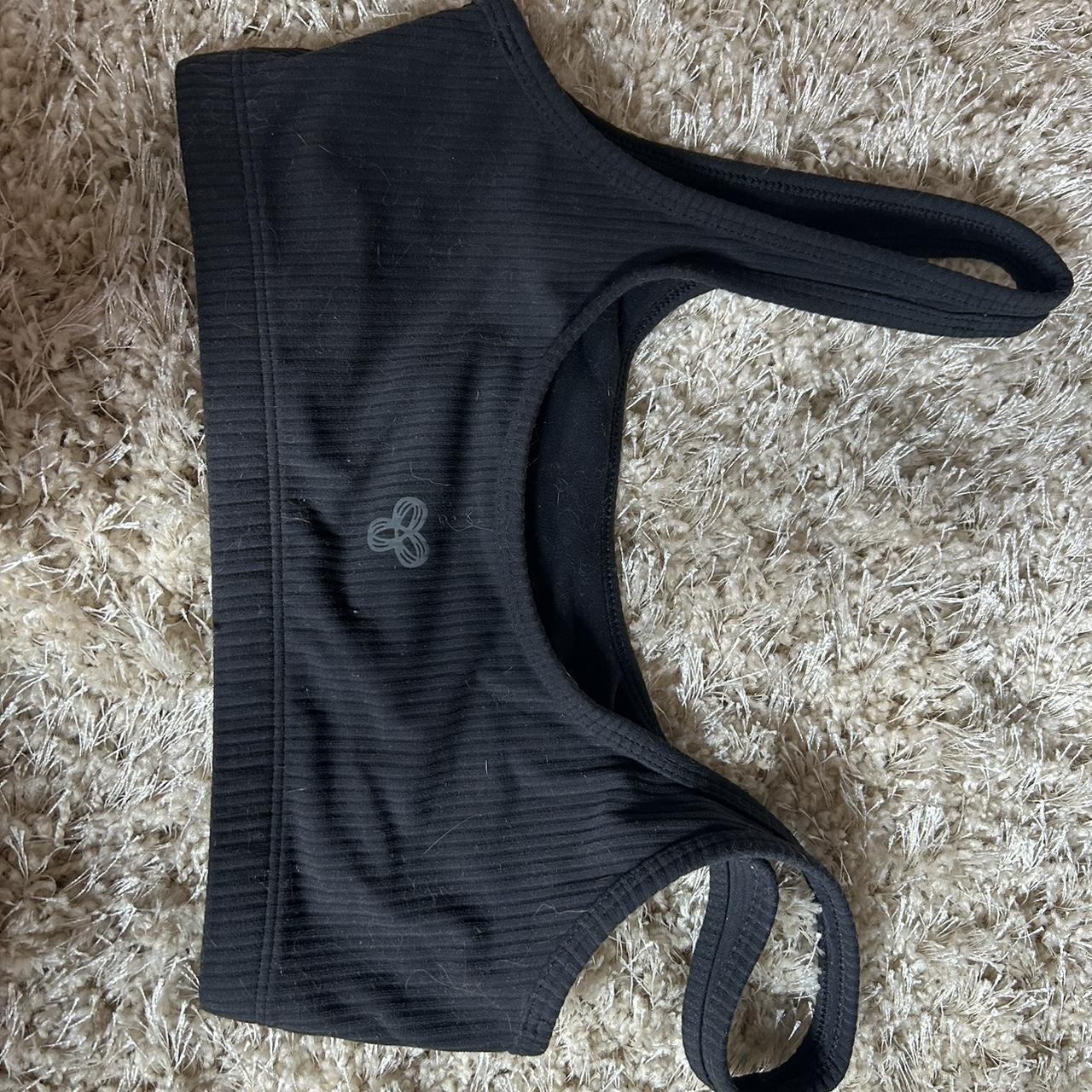 aritzia tna ribbed mini bra sports bra! size... - Depop