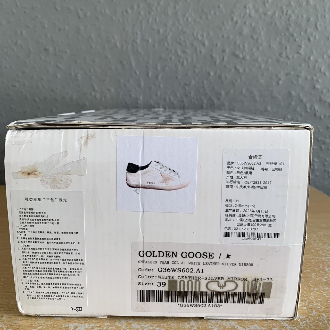 GOLDEN GOOSE - SNEAKERS YEAH COL A1 COLORWAY: WHITE... - Depop