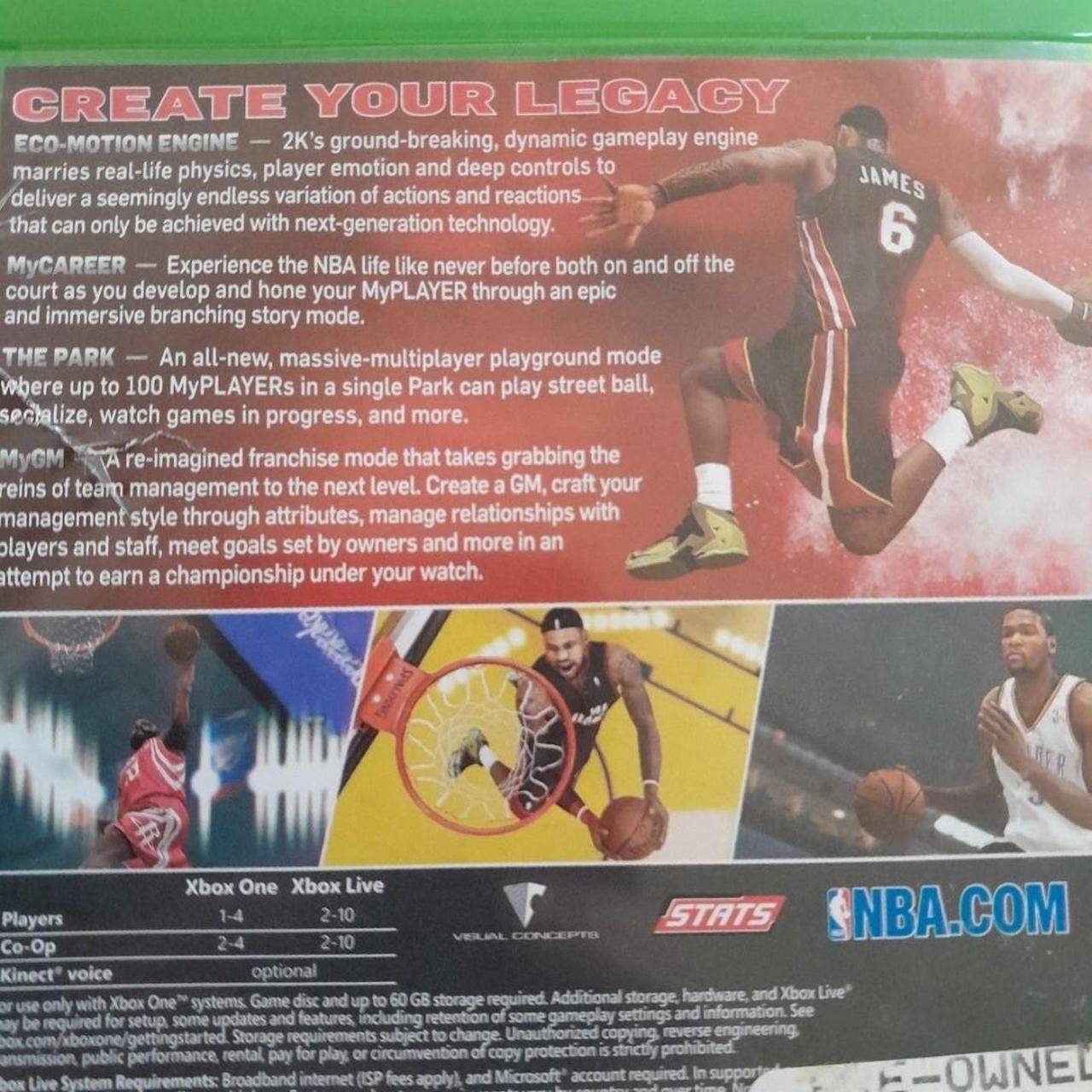 NBA 2K14 on Xbox One *In great condition! NBA 2K14... - Depop