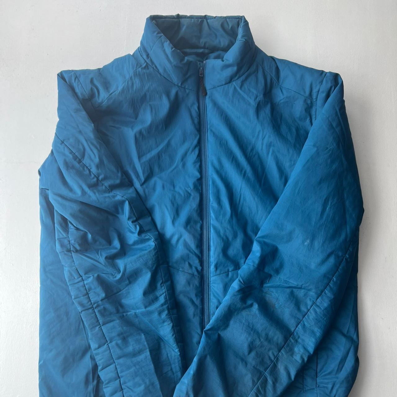 UNIQLO Men's Blue and Red Jacket | Depop