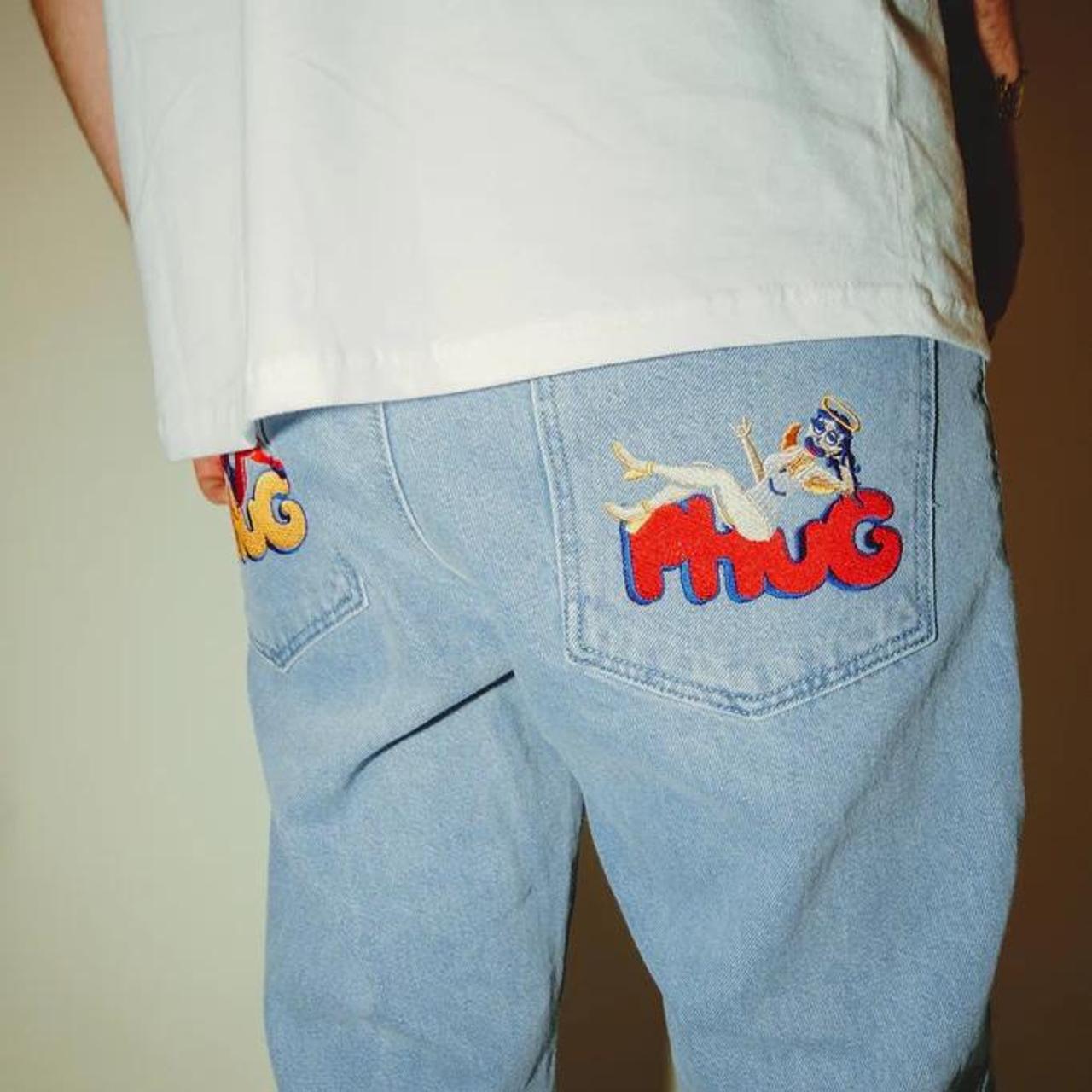 PHUG “Good vs Evil” jeans part of the “ A COLD... - Depop