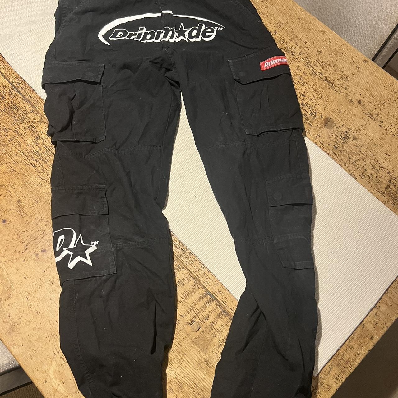 small drip made cargos, have worn a fair amount of... - Depop
