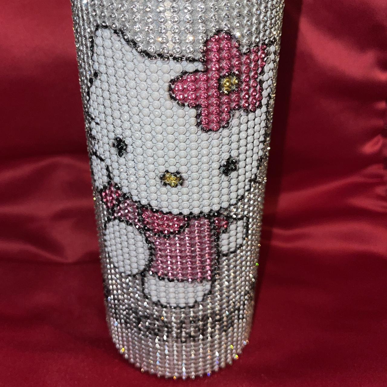 Hello Kitty Bling Rhinestone Tumbler Says “Hello... - Depop