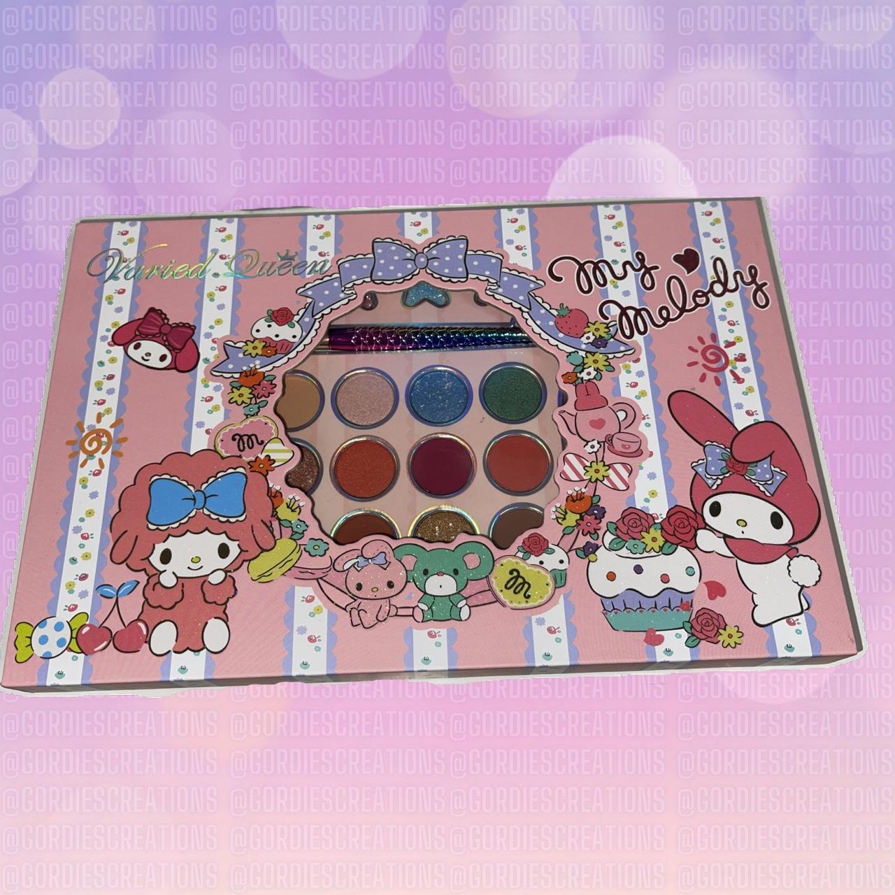 My Melody Makeup Set 1 Powder 1 Blush 1 Lipgloss 2 Depop