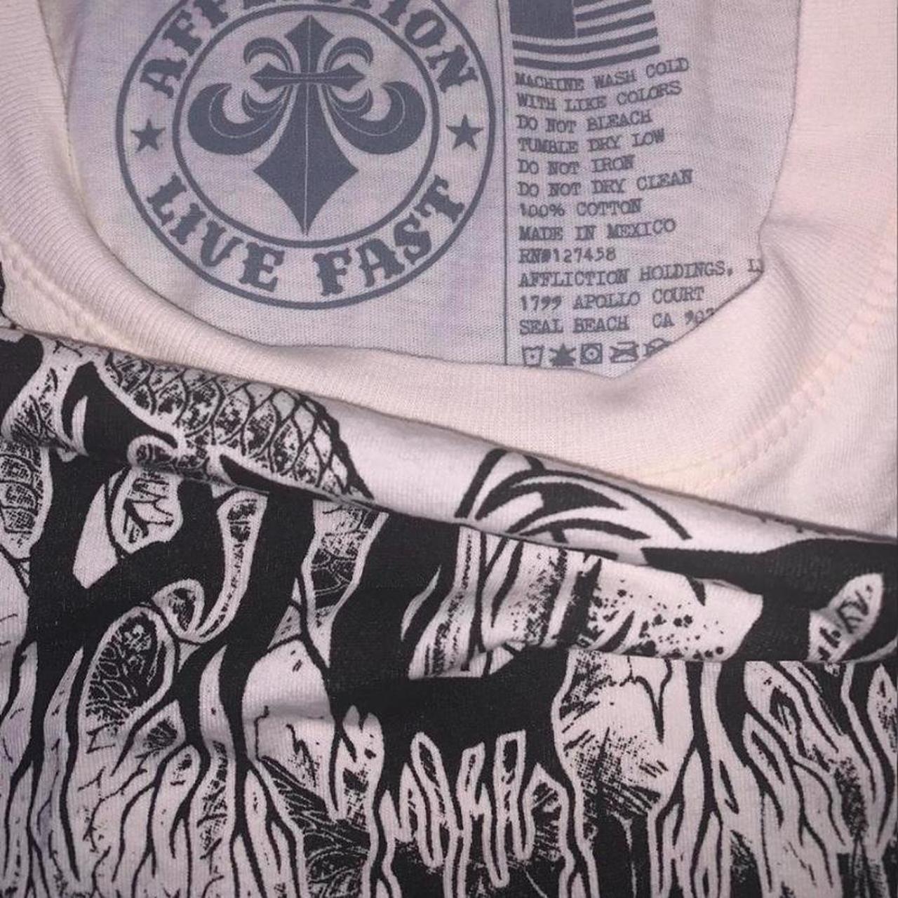 Insanely cool AFFLICTION t-shirt 🔥 DM BEFORE... - Depop