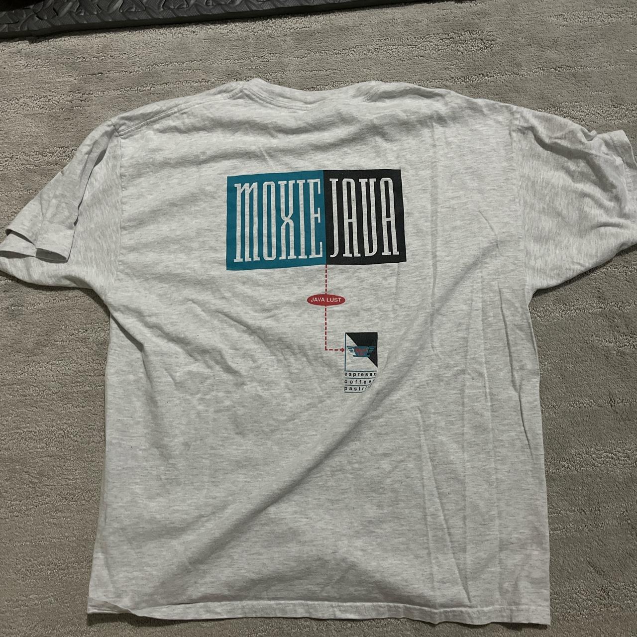 Gray XL Vintage Moxie Java, Hanes. Super good... - Depop