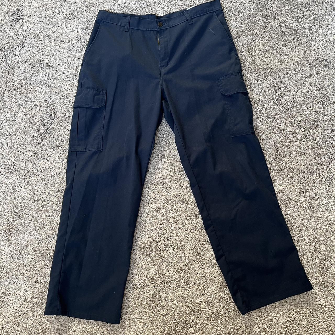 Dark Blue Dickies Pants Size 36x30 Depop