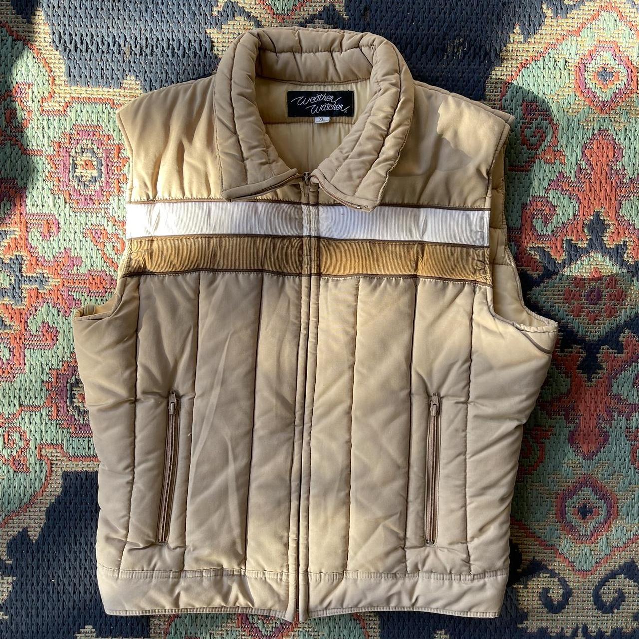 Vintage Weather Watcher puffer vest Size... - Depop