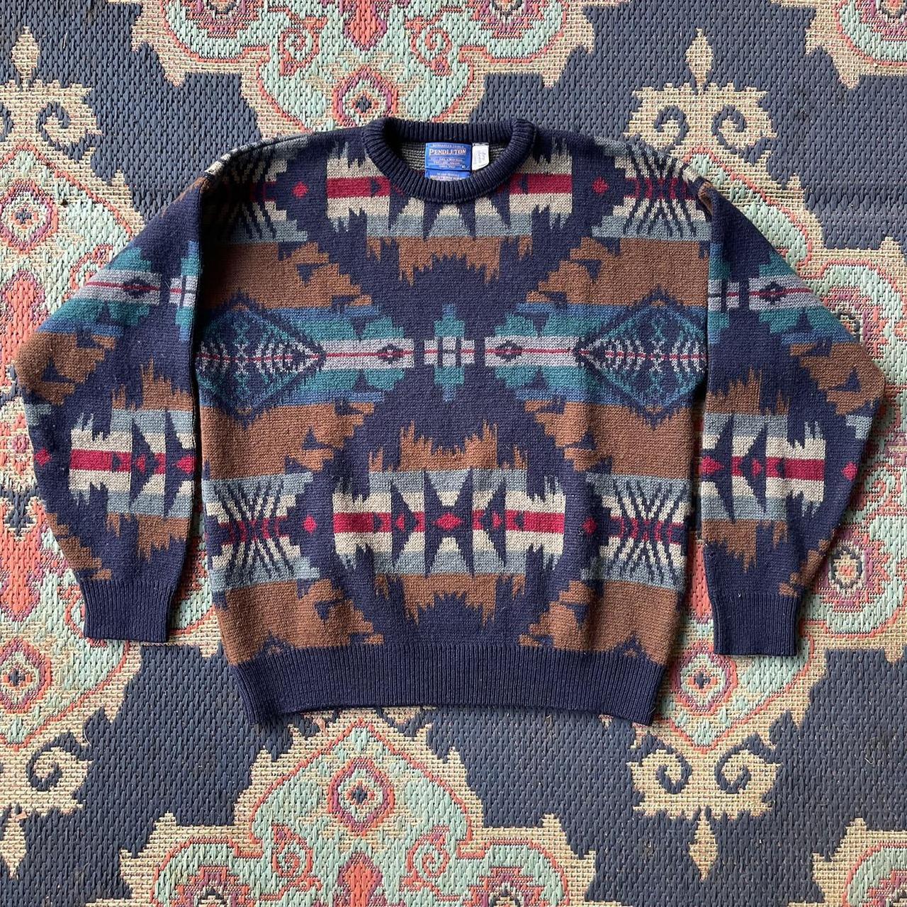 Vintage Pendleton high grade western wear tribal... - Depop