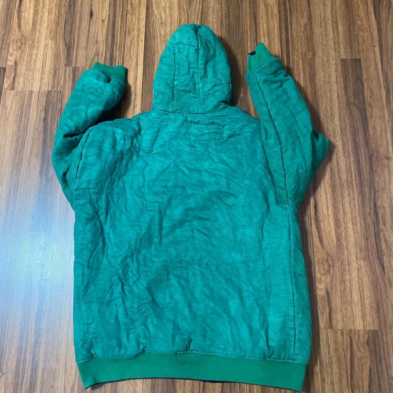 ECKO UNLTD Grifitti Reversible Jacket Black Green... - Depop