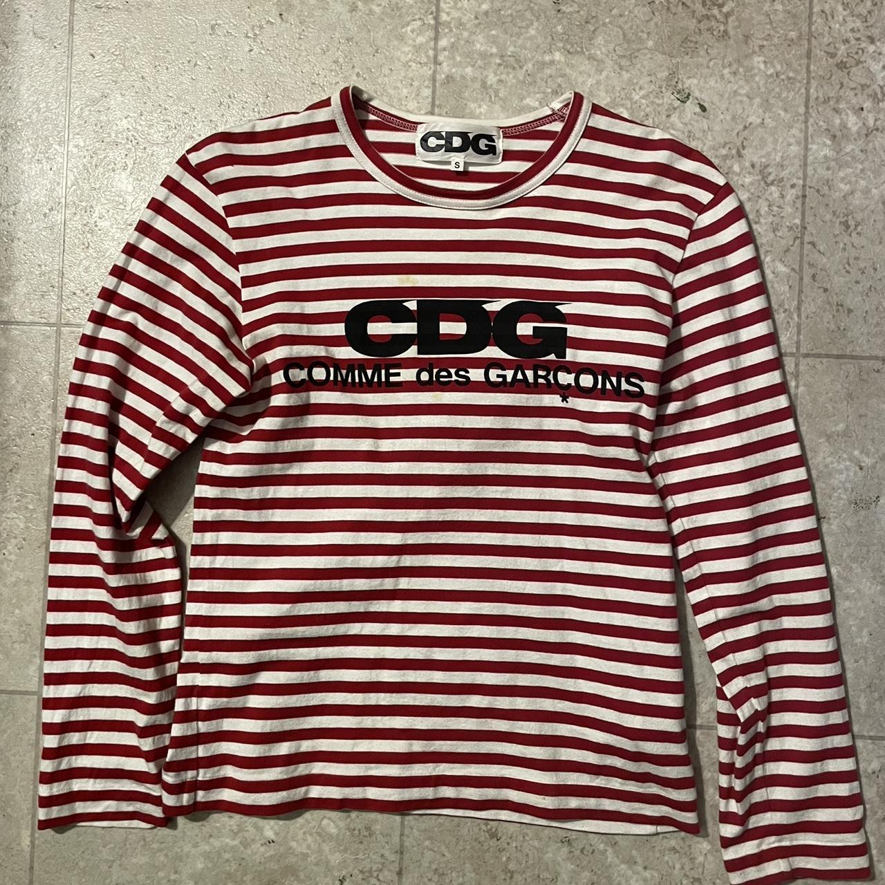 CDG Homme Plus Shirt Not much wear Fits more like... - Depop