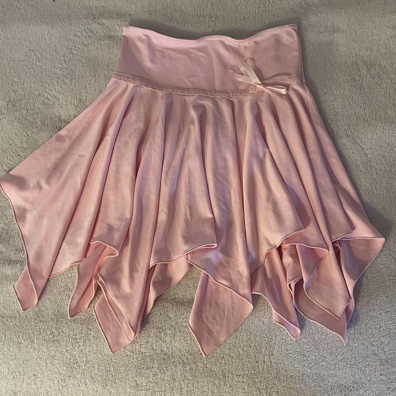 The most gorgeous ballet core fairy core pink lacey... | Depop
