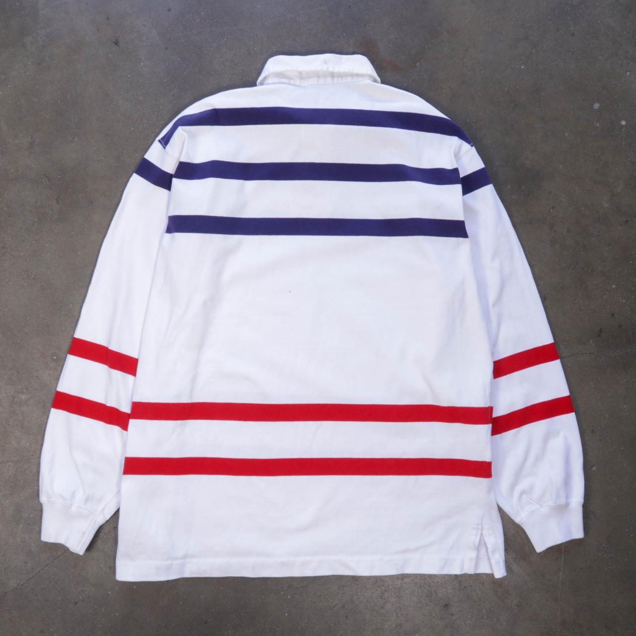 Polo Ralph Lauren Men's White and Blue Polo-shirts | Depop