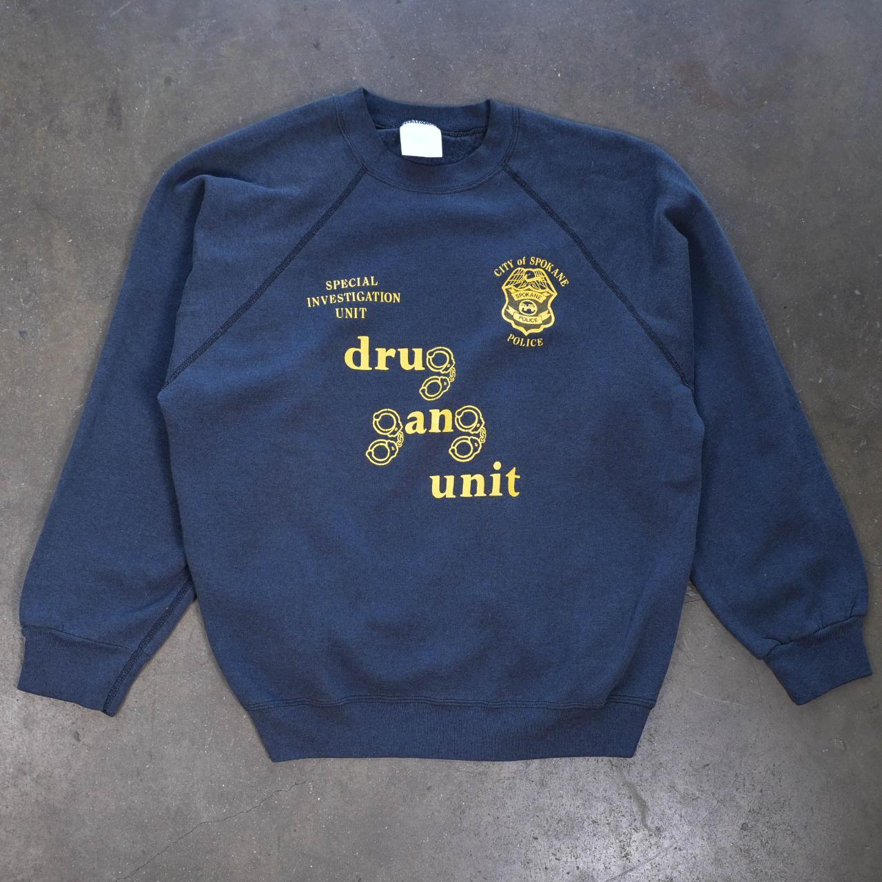 Drug Gang Unit Spokane PD Tultex... - Depop