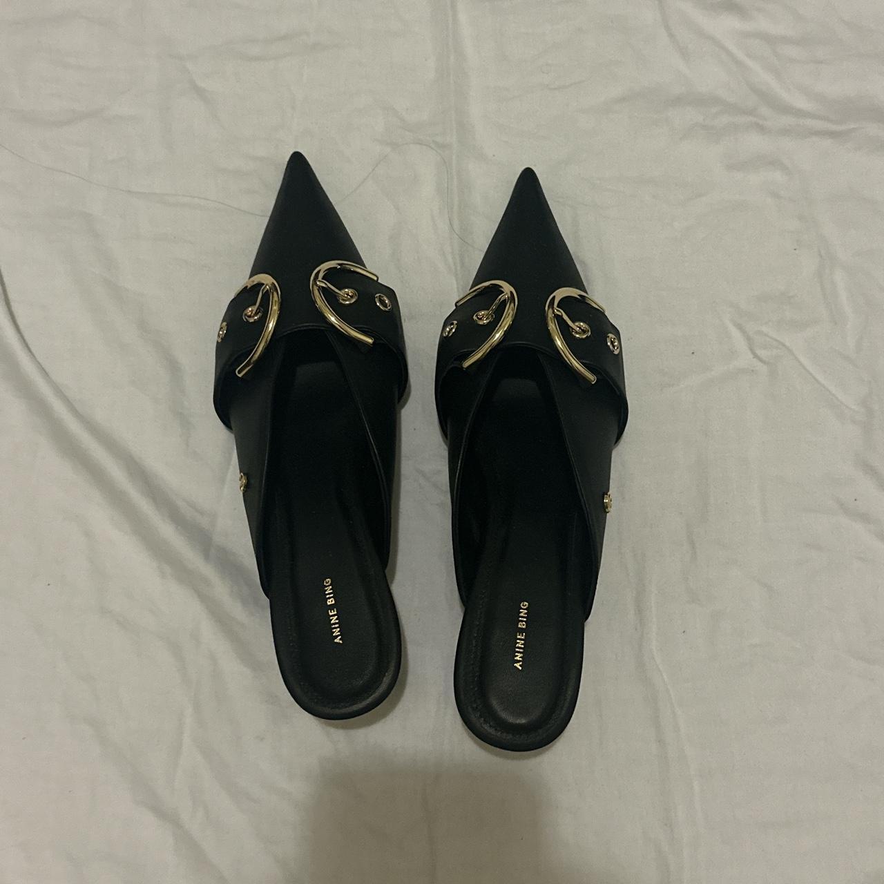 Anine Bing ZOE MULES size 37 $400 - Depop