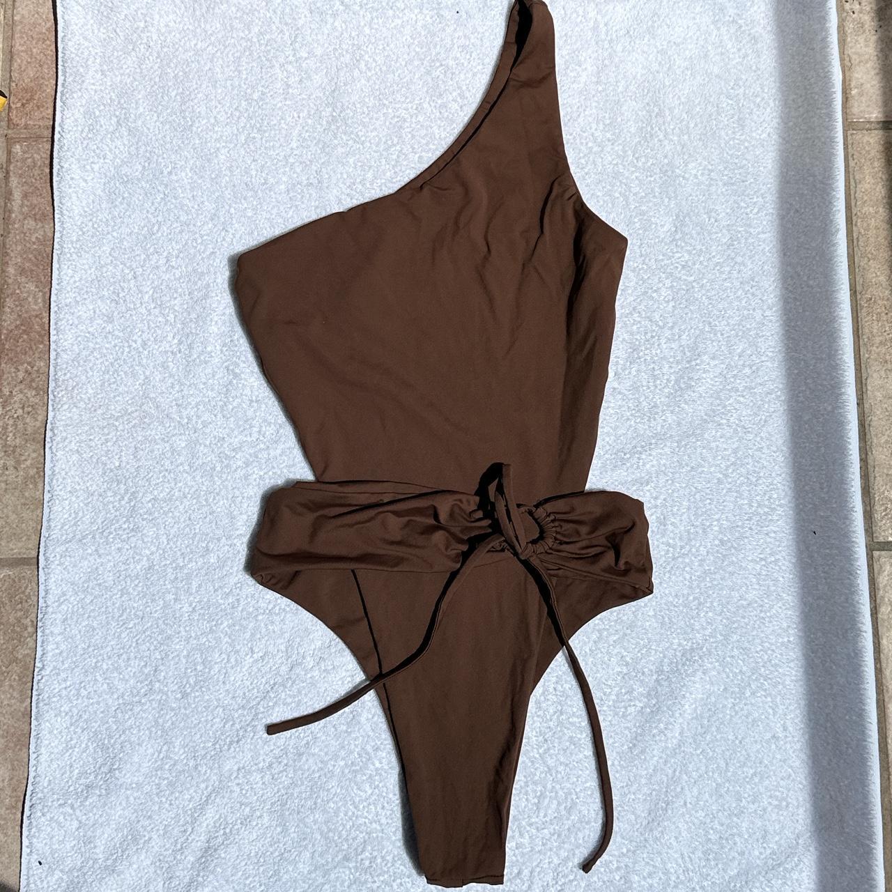 Riot Swimwear Maddox One Piece-Chocolate $150 - Depop