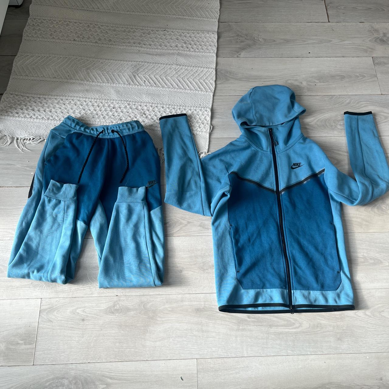 Nike Tech Fleece Dutch Blue Tracksuit Great... - Depop